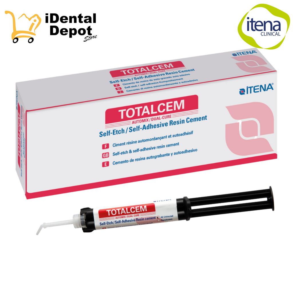 CEMENTO RESINOSO AUTOGRABABLE Y AUTOADHESIVO TOTALCEM A2 | idental